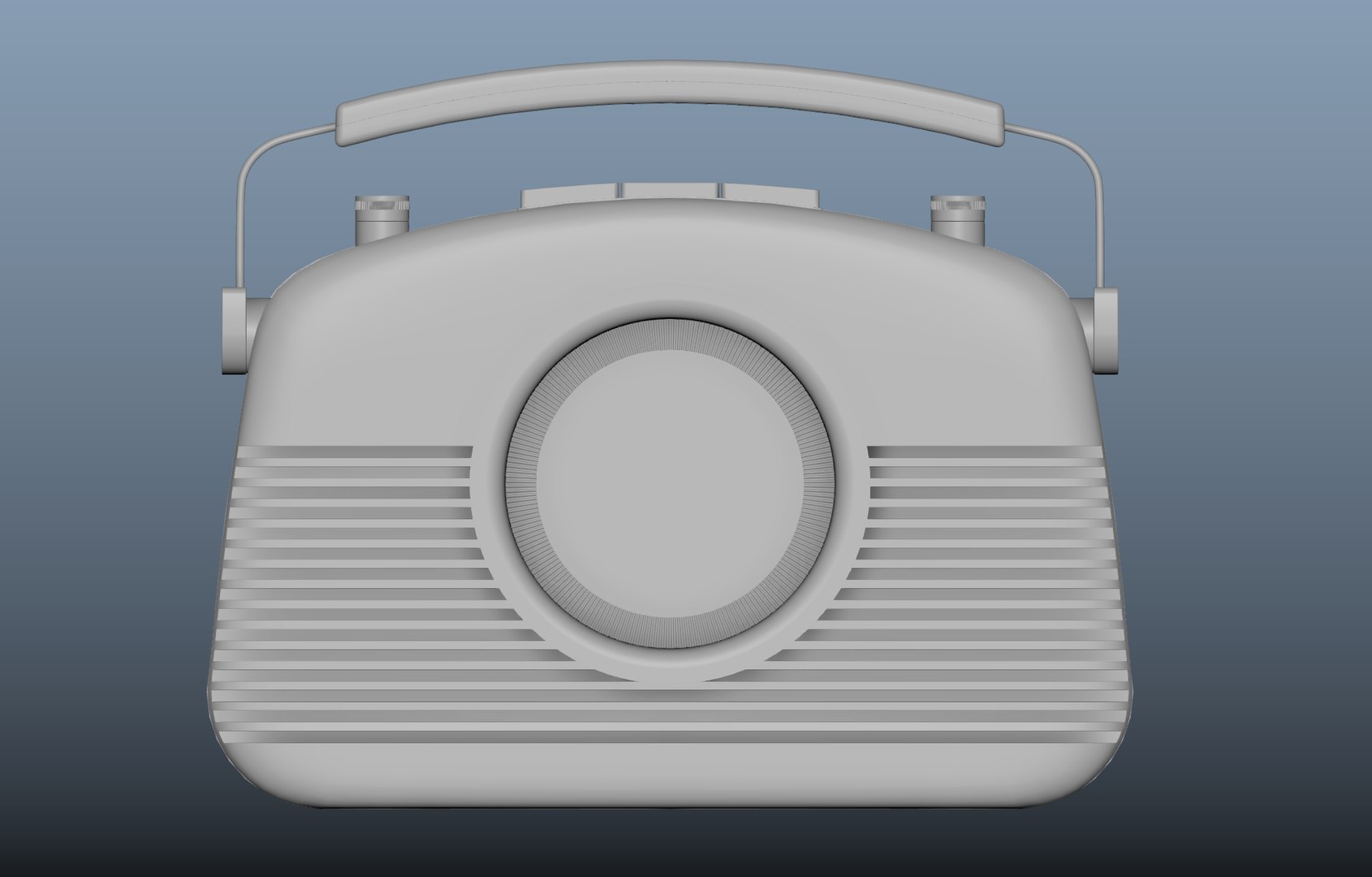Radio 3D Model - TurboSquid 2177209