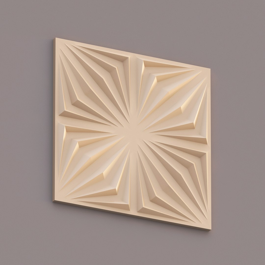 Decorative Wall Panel 006 3D - TurboSquid 2512725