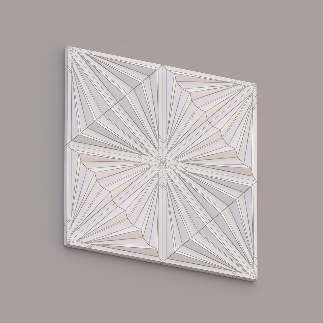 Decorative Wall Panel 006 3D - TurboSquid 2512725