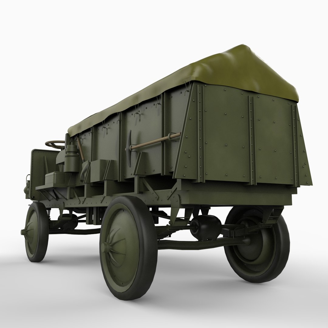 Ww1 Nash Quad Truck Max