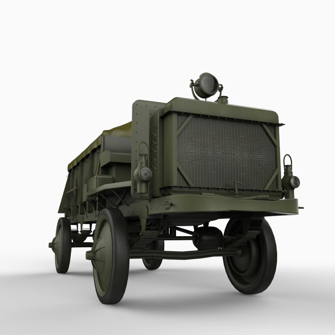 Ww1 Nash Quad Truck Max