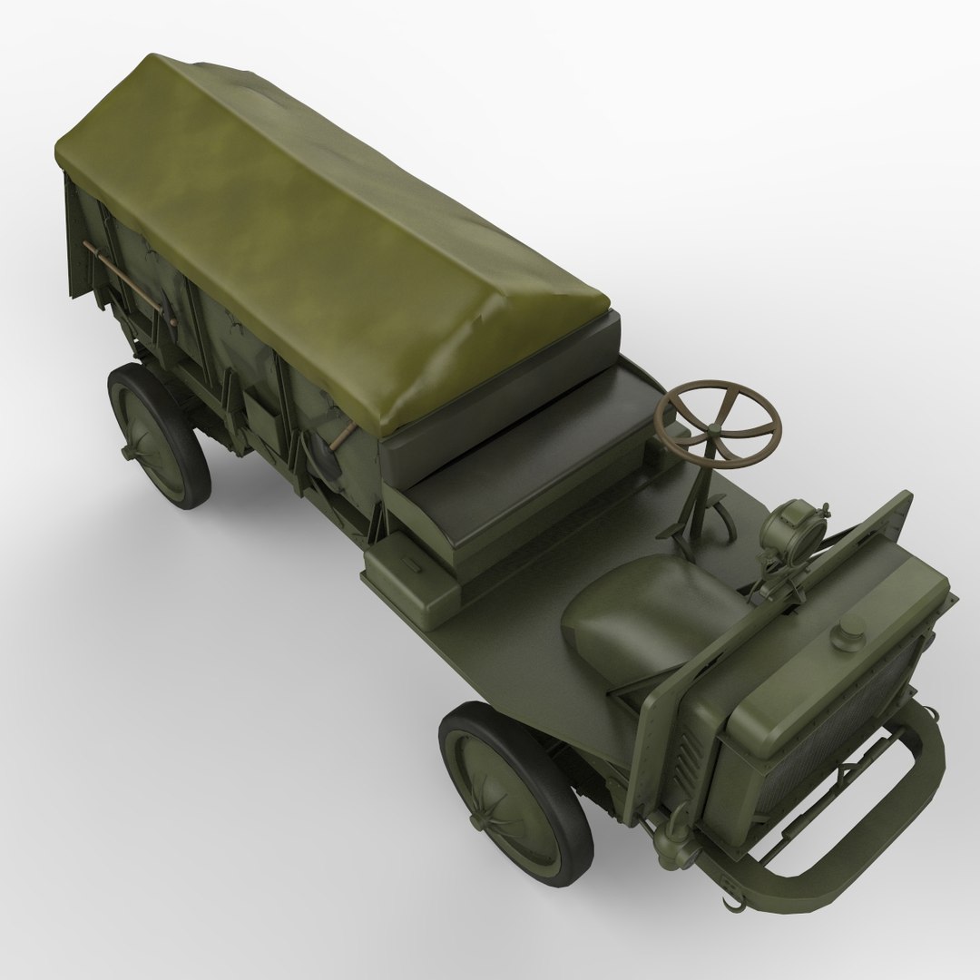 Ww1 Nash Quad Truck Max