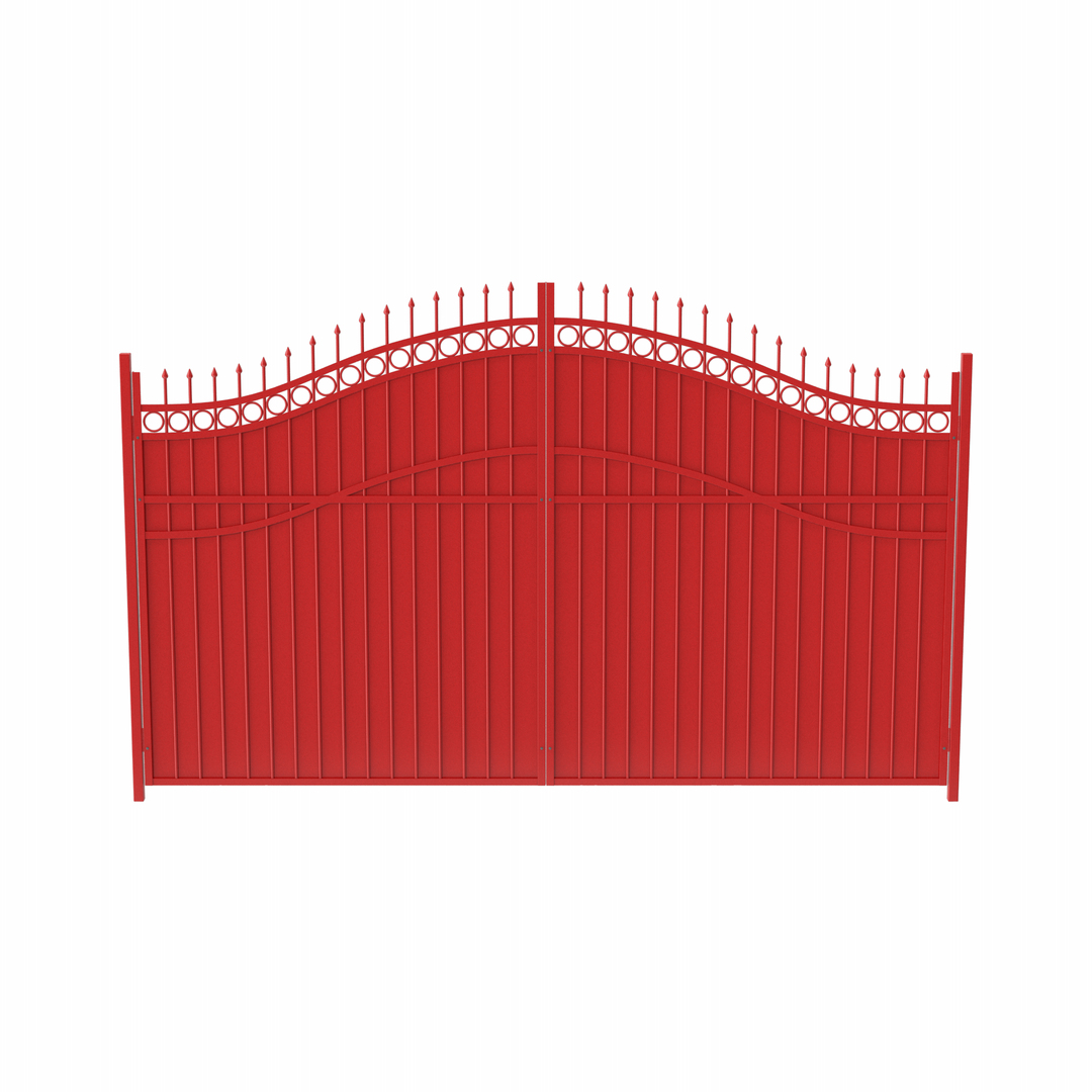 Metal Gates 3D Model - TurboSquid 2240983