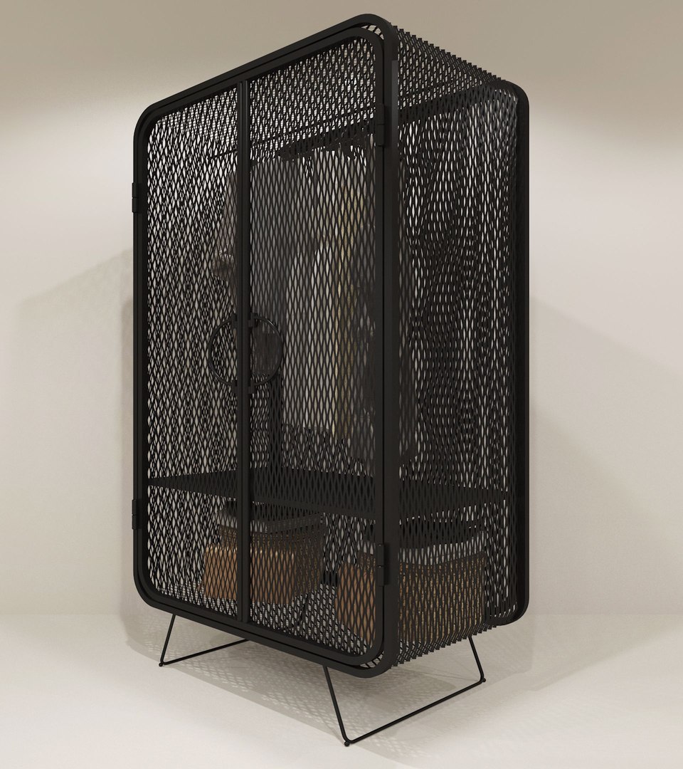 MESH WARDROBE 3D Model - TurboSquid 2059140
