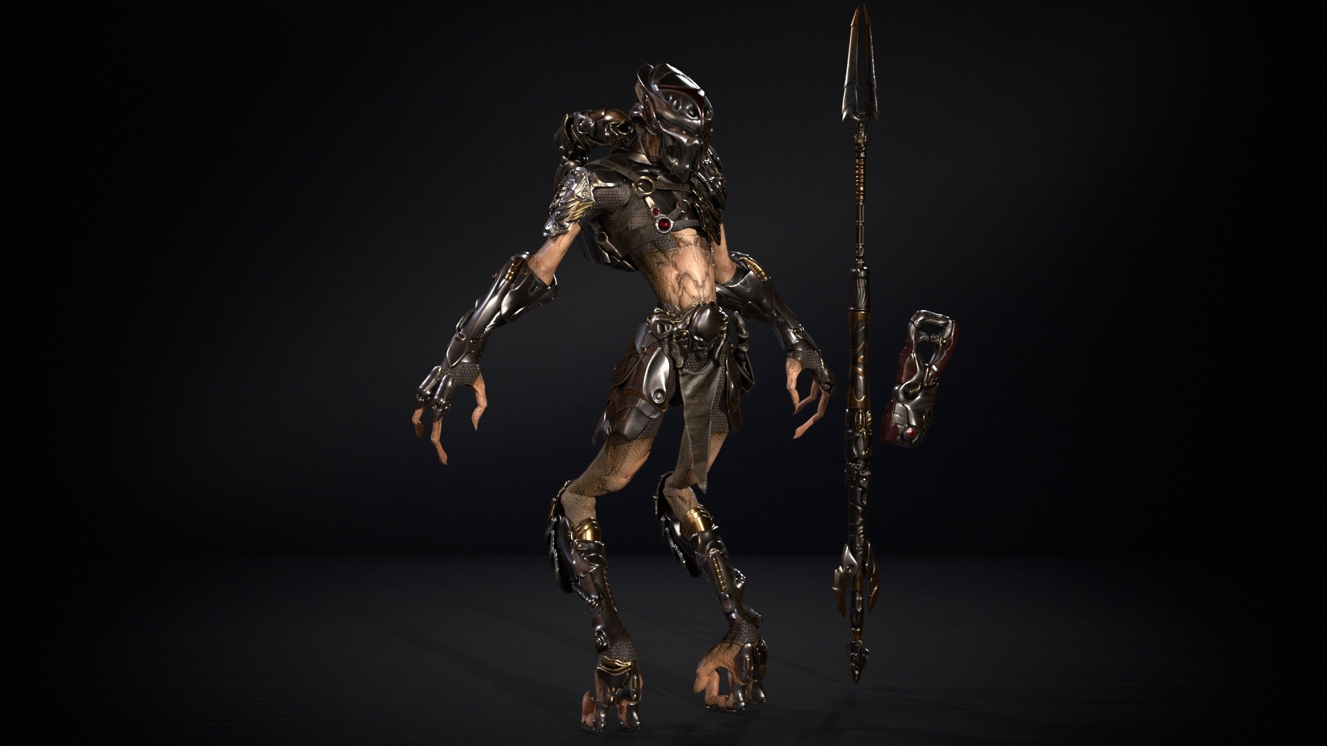 AlienHunter 3D model - TurboSquid 1962271