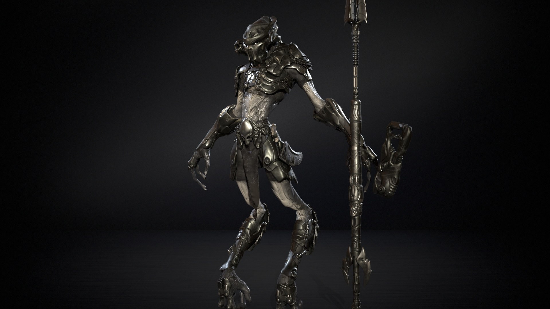 AlienHunter 3D model - TurboSquid 1962271