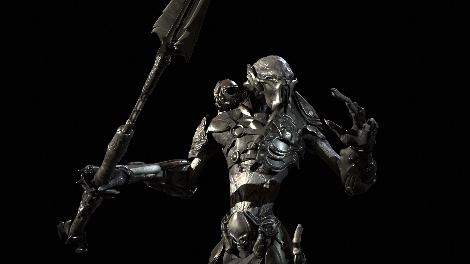 AlienHunter 3D model - TurboSquid 1962271