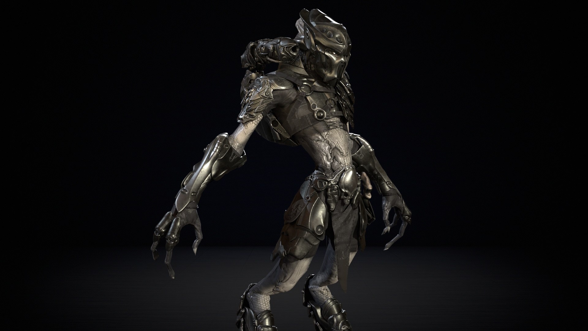 AlienHunter 3D model - TurboSquid 1962271