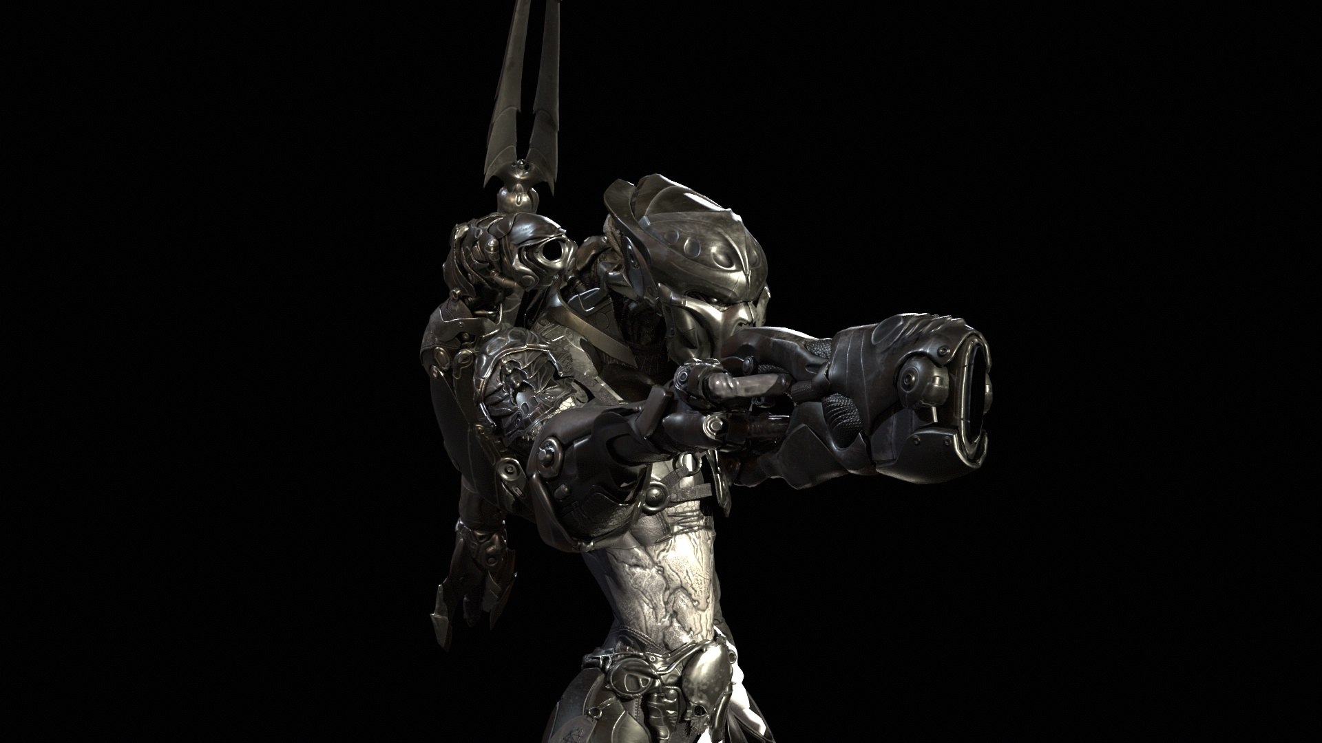 AlienHunter 3D model - TurboSquid 1962271