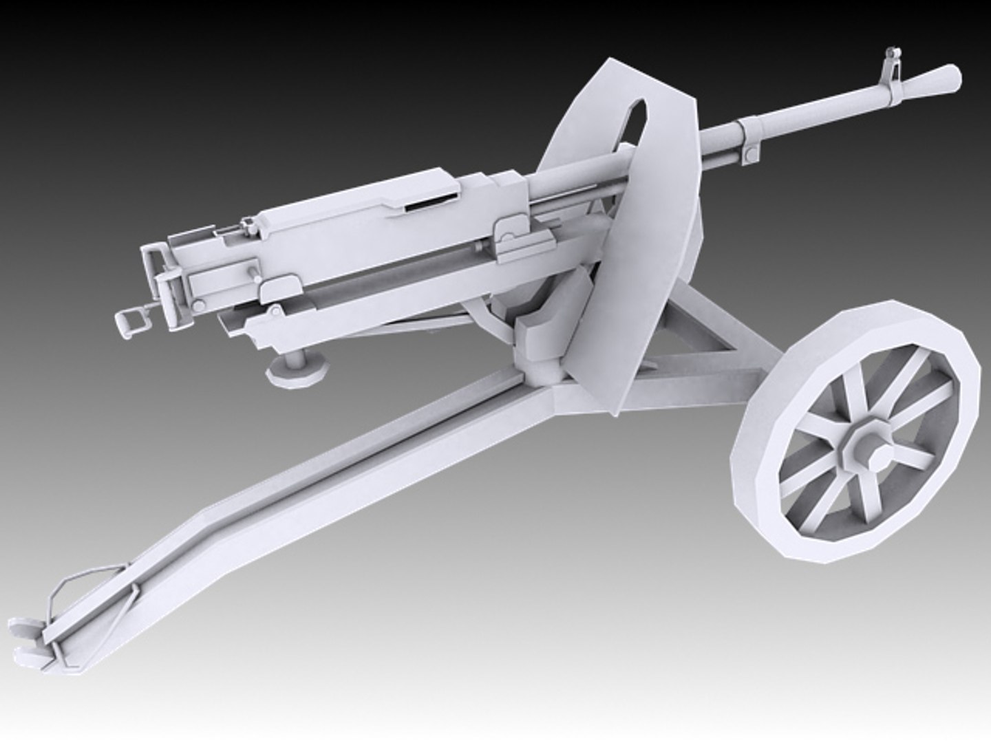 3D Sg-43 Goryunov Model - TurboSquid 1301086