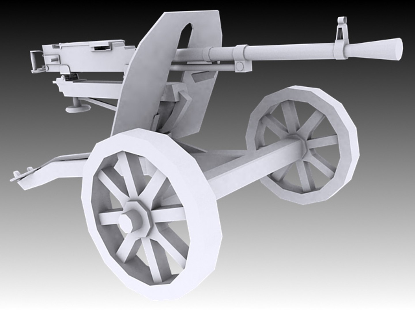 3D Sg-43 Goryunov Model - TurboSquid 1301086