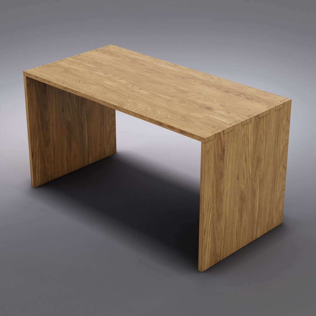 3d crate barrel - desk