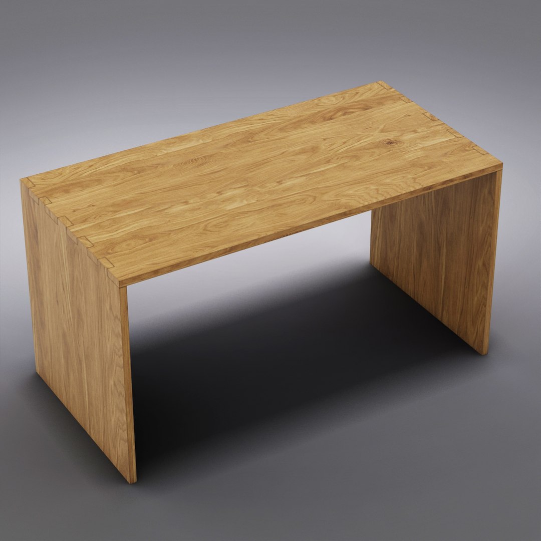 3d crate barrel - desk