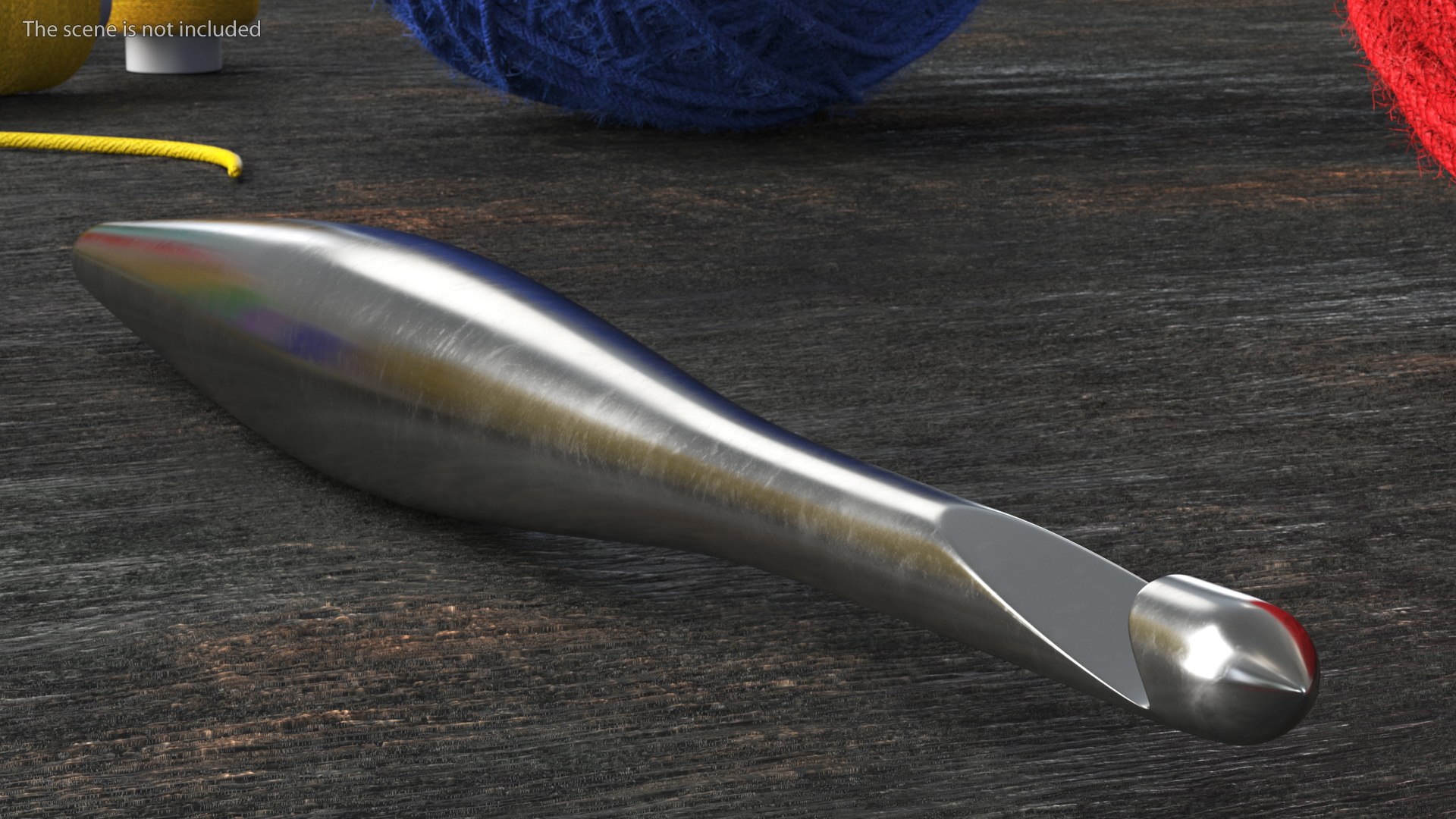 Crochet Hook Aluminium 3D Model - TurboSquid 1980648
