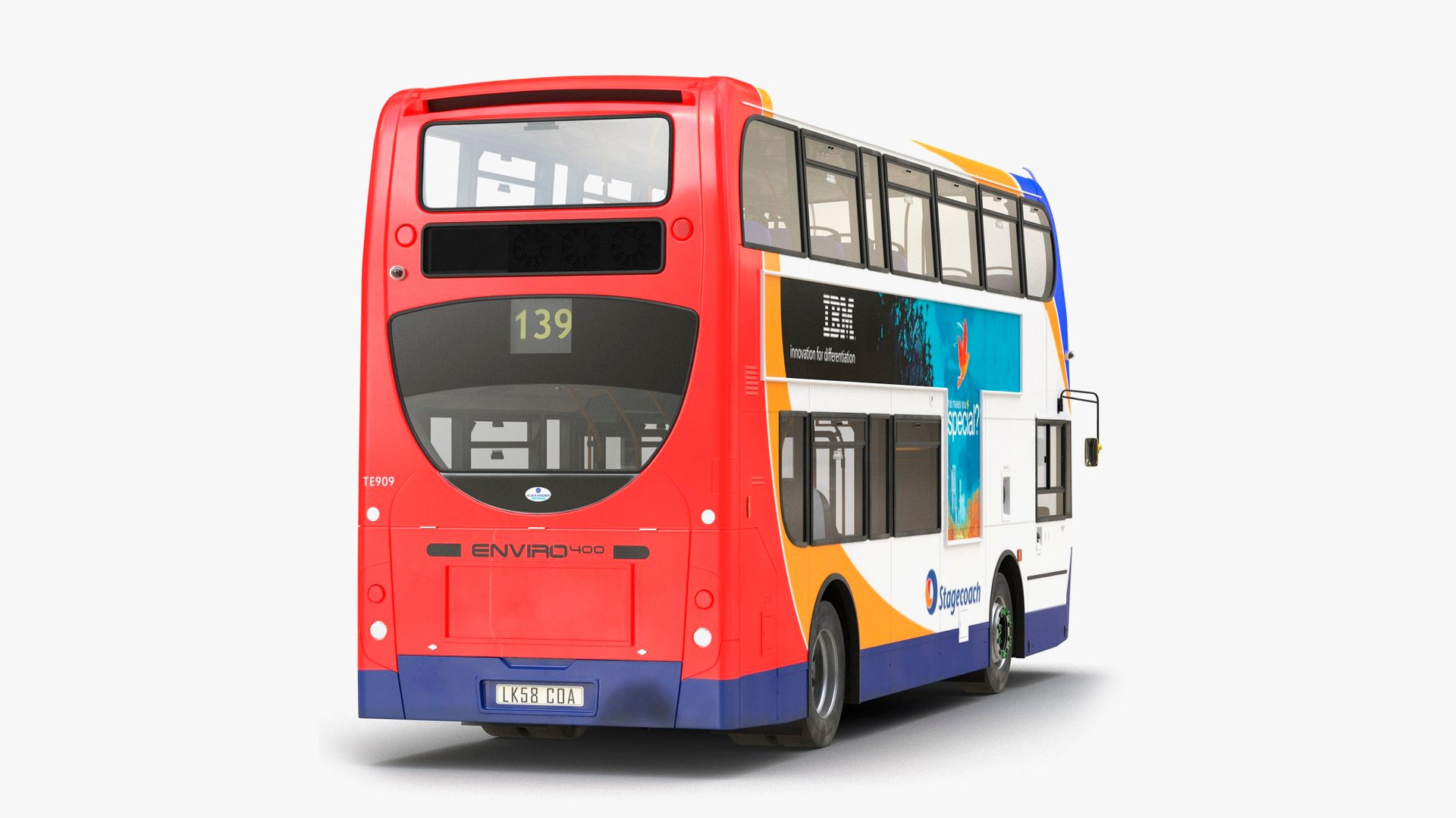 Double Decker Buses Collection 3D Model - TurboSquid 2098169