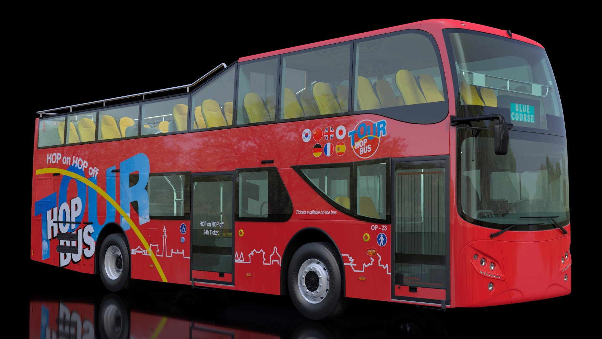 Double Decker Buses Collection 3D model - TurboSquid 2098169