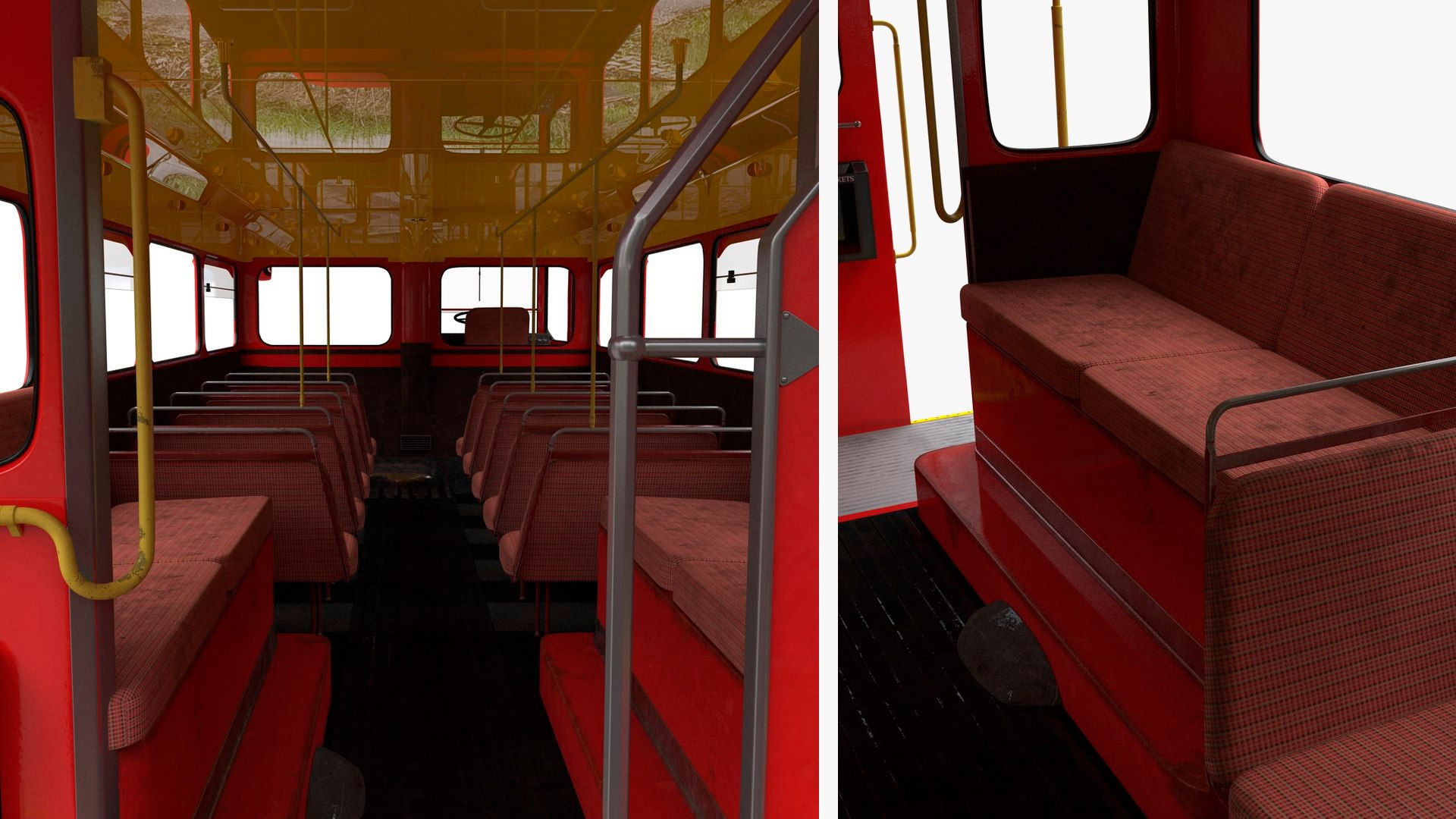 Double Decker Buses Collection 3D Model - TurboSquid 2098169