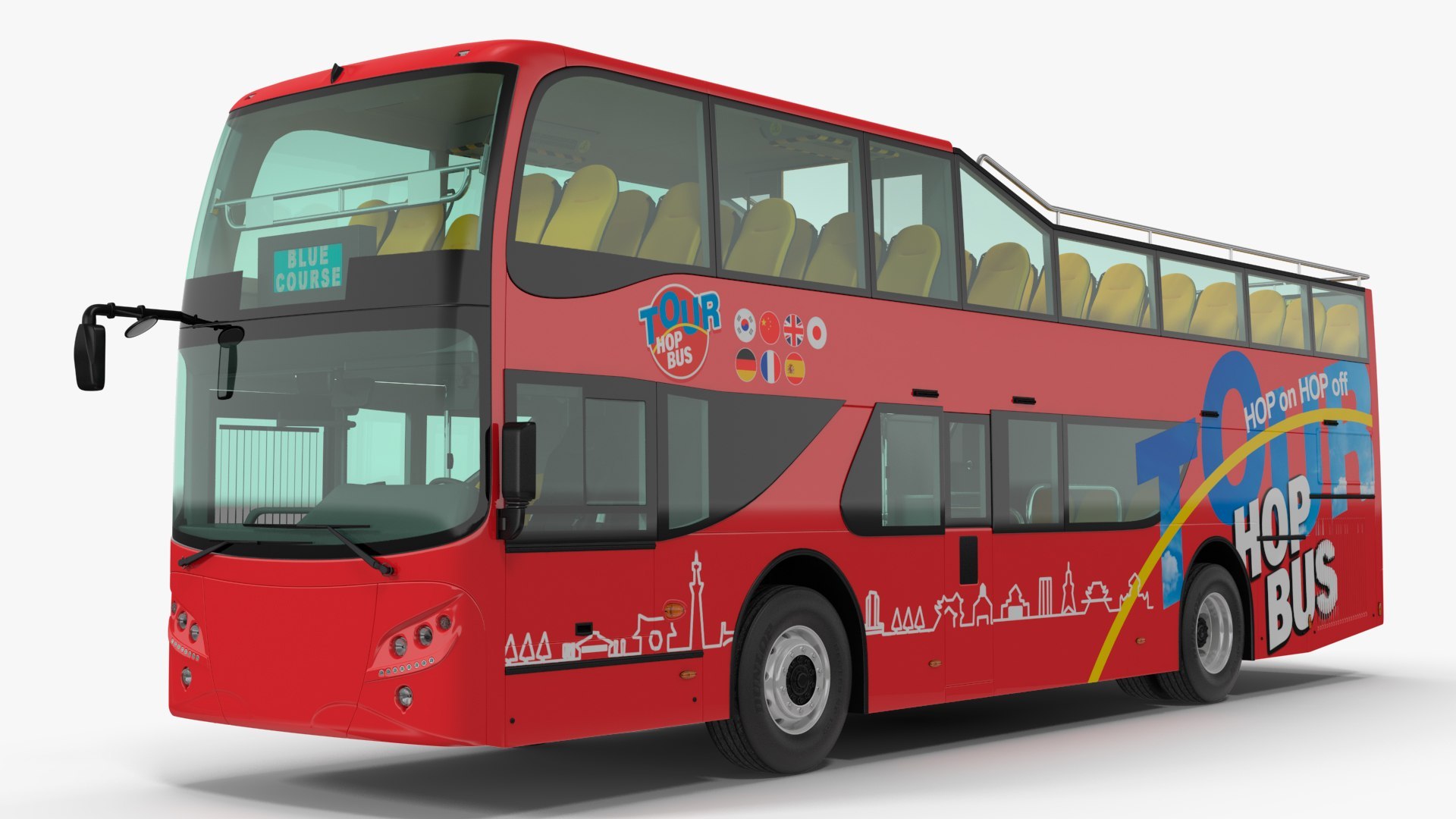 Double Decker Buses Collection 3D Model - TurboSquid 2098169