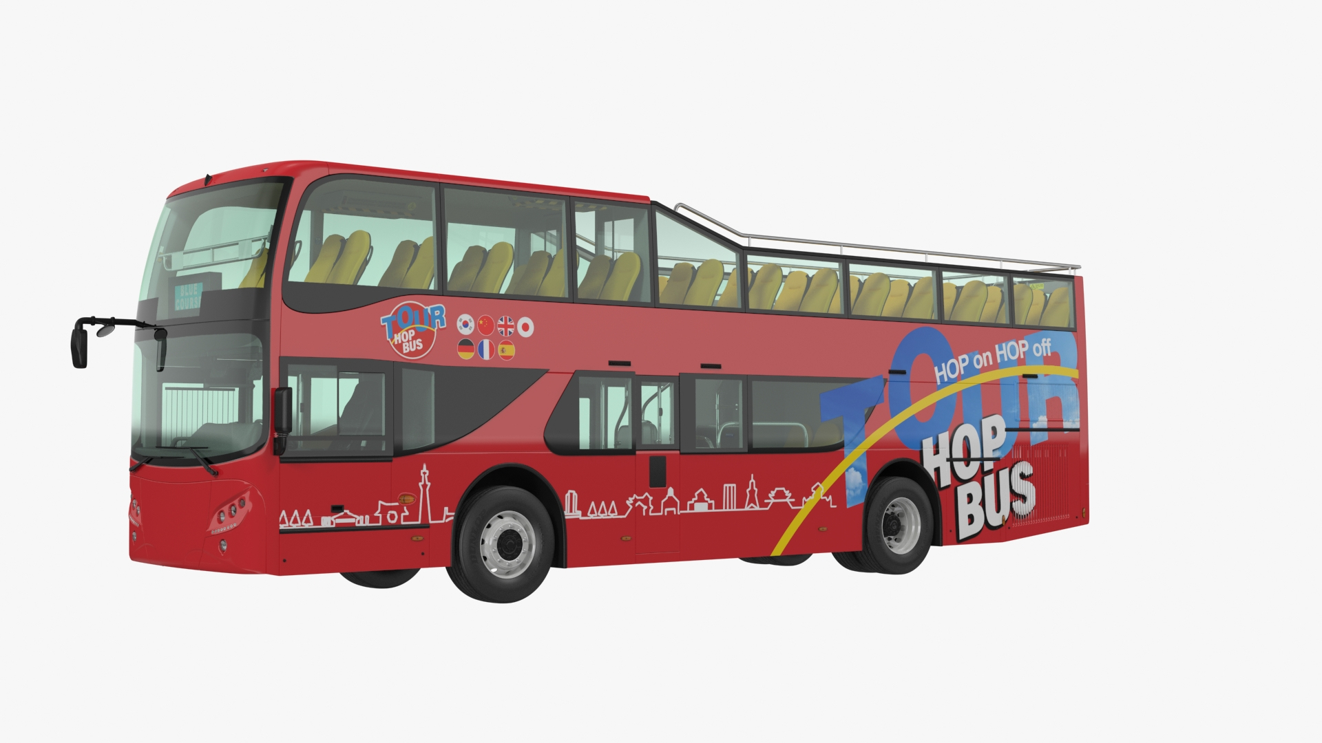Double Decker Buses Collection 3D Model - TurboSquid 2098169