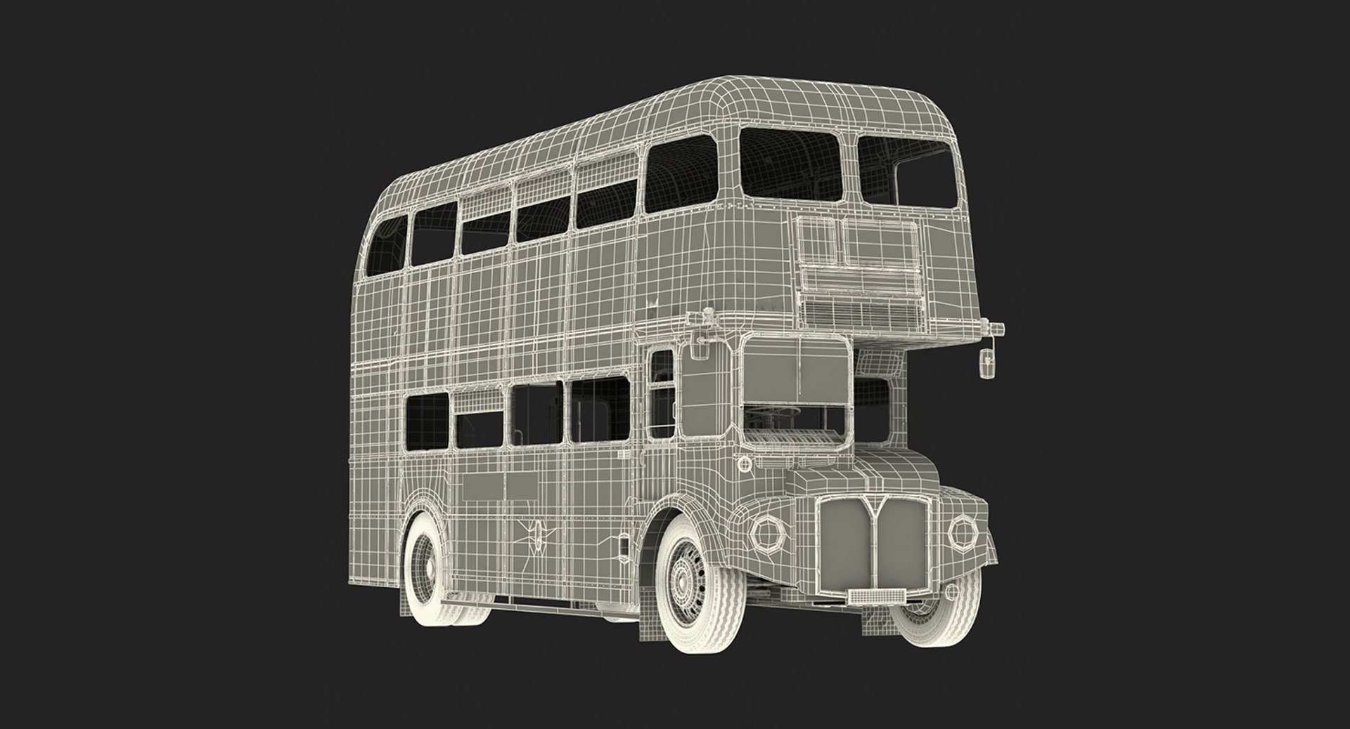 Double Decker Buses Collection 3D Model - TurboSquid 2098169