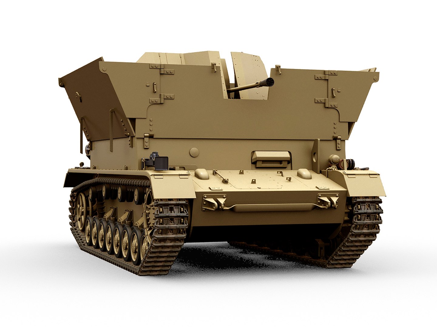 Flak Iv Panzer Tank 3D Model - TurboSquid 1704299