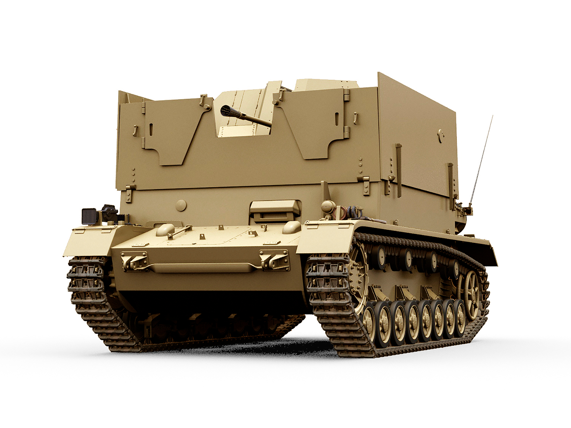 Flakpanzer IV "Möbelwagen" Modelo 3D - TurboSquid 1704299