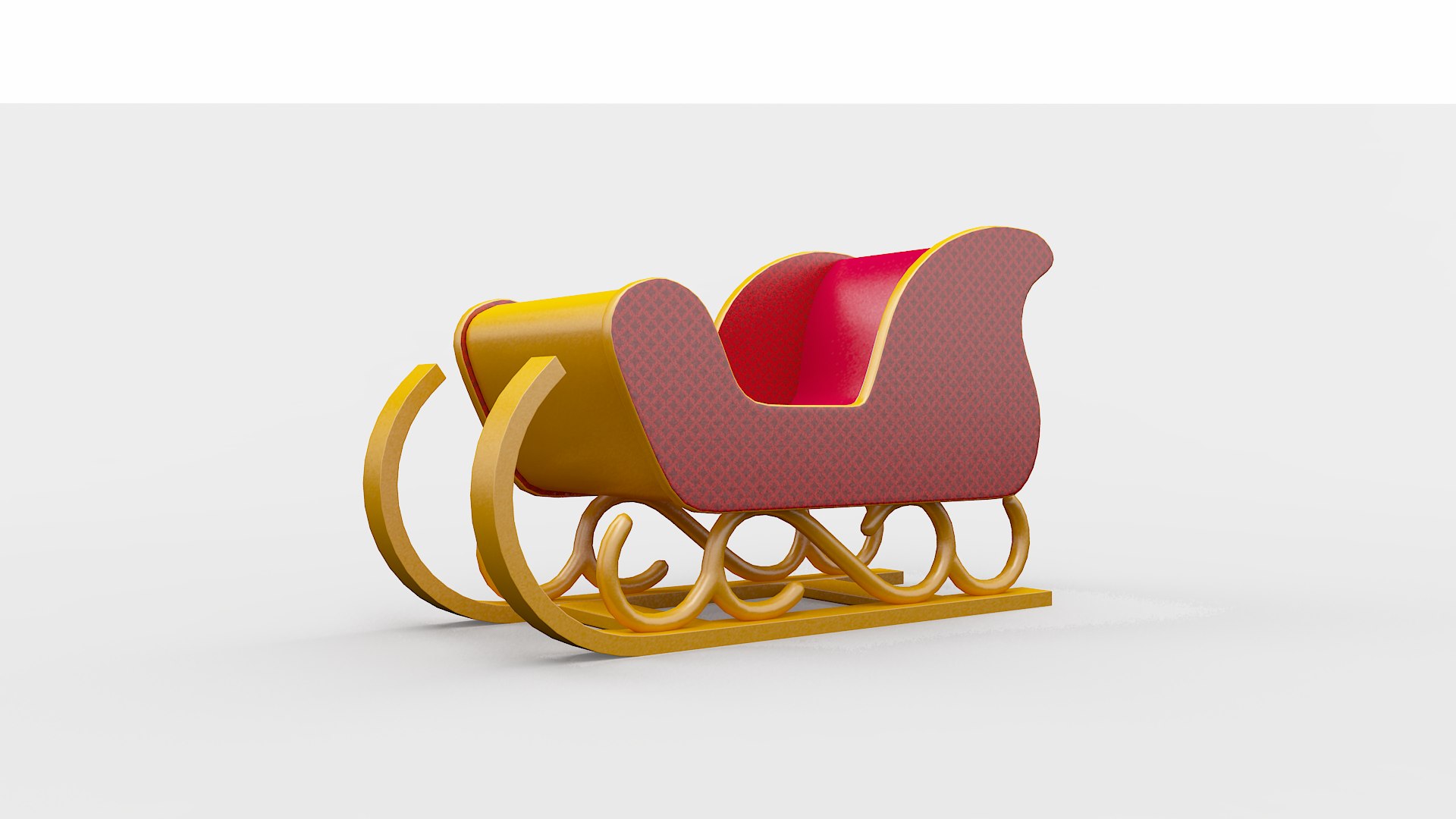 3D sledge car - TurboSquid 1257846