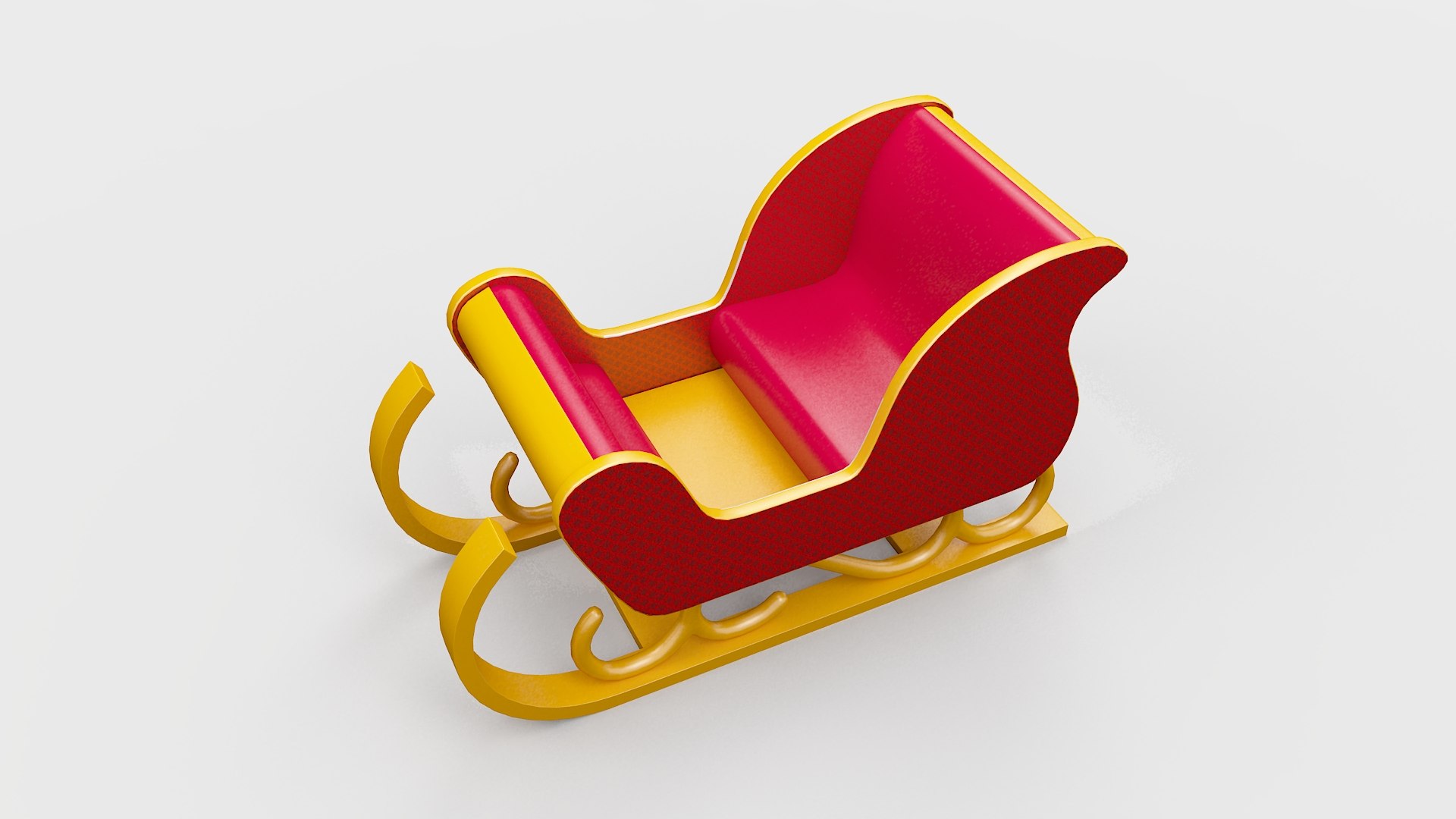 3D sledge car - TurboSquid 1257846