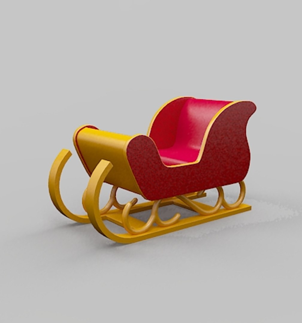 3D sledge car - TurboSquid 1257846