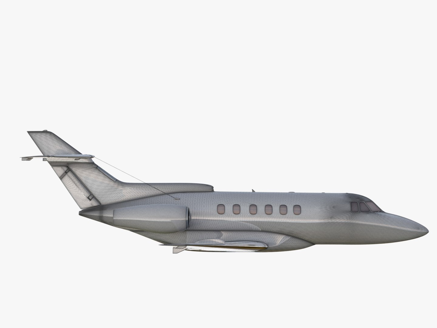 Hawker 700 Private Jet 3D - TurboSquid 1453700