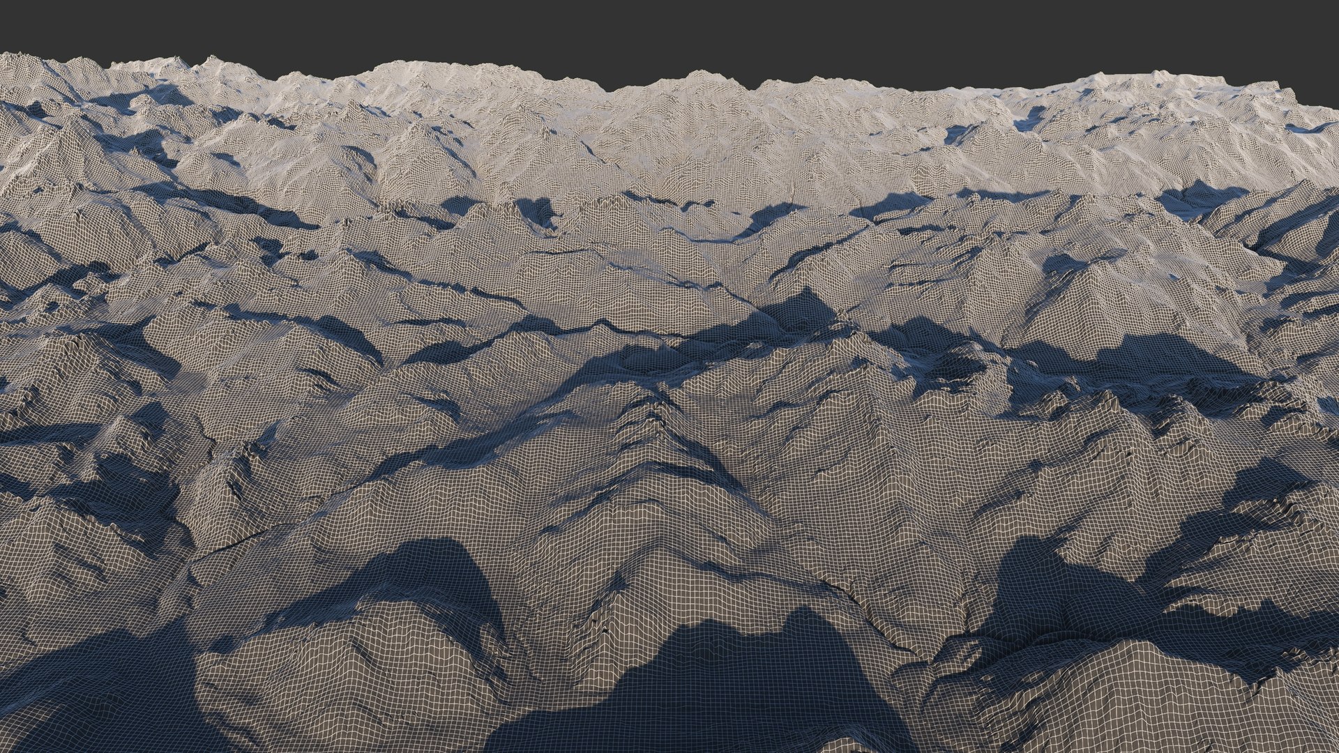 3D Terrain Multiple River Flows PBR - TurboSquid 2204088
