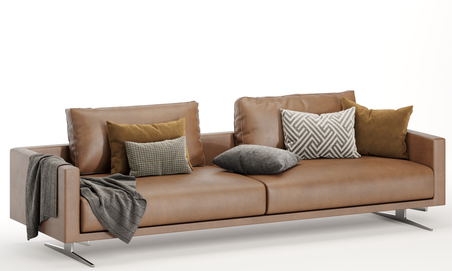 Campiello Sofa By Flexform 3D - TurboSquid 2285106