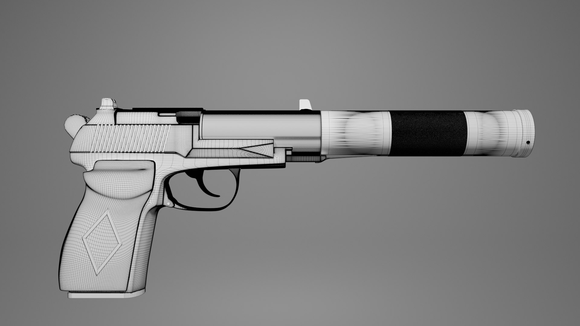 Pistol-PB 3D - TurboSquid 1916479