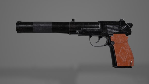 Pistol-PB 3D - TurboSquid 1916479