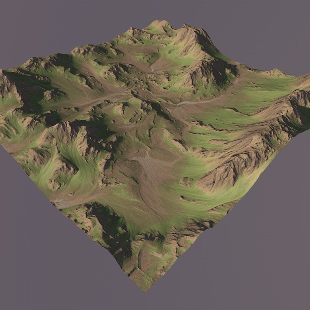 Mountain Maps Terrain Max