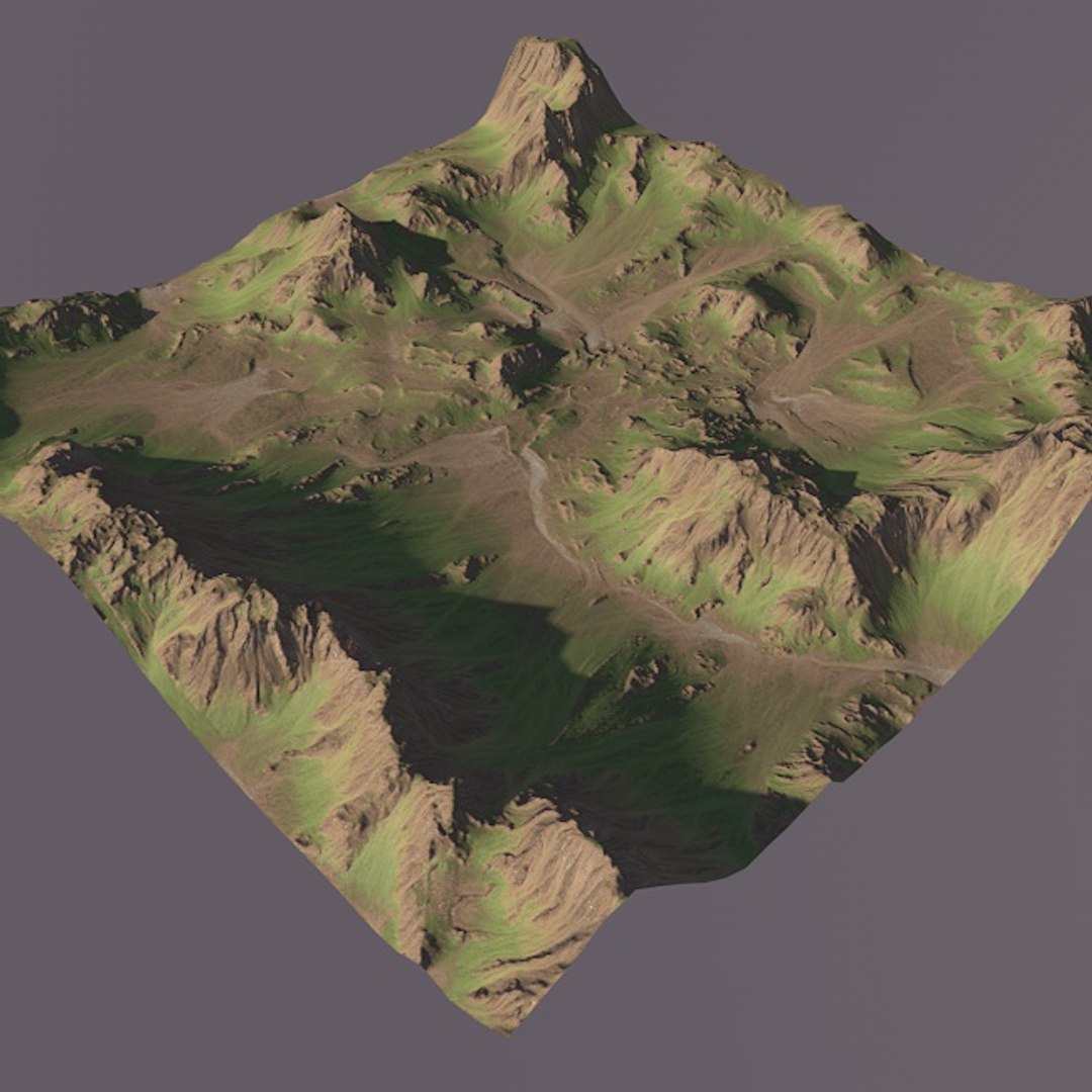 Mountain Maps Terrain Max