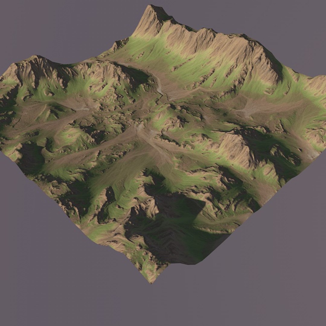 Mountain Maps Terrain Max