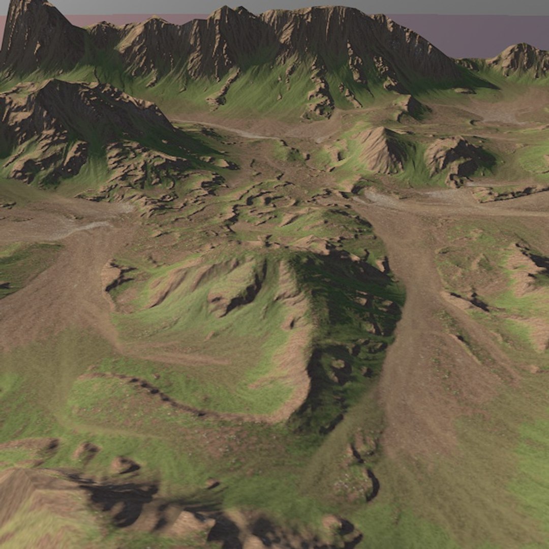 Mountain Maps Terrain Max