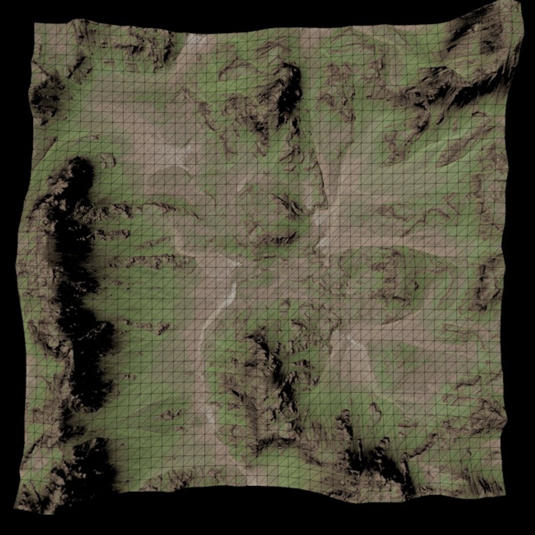 Mountain Maps Terrain Max