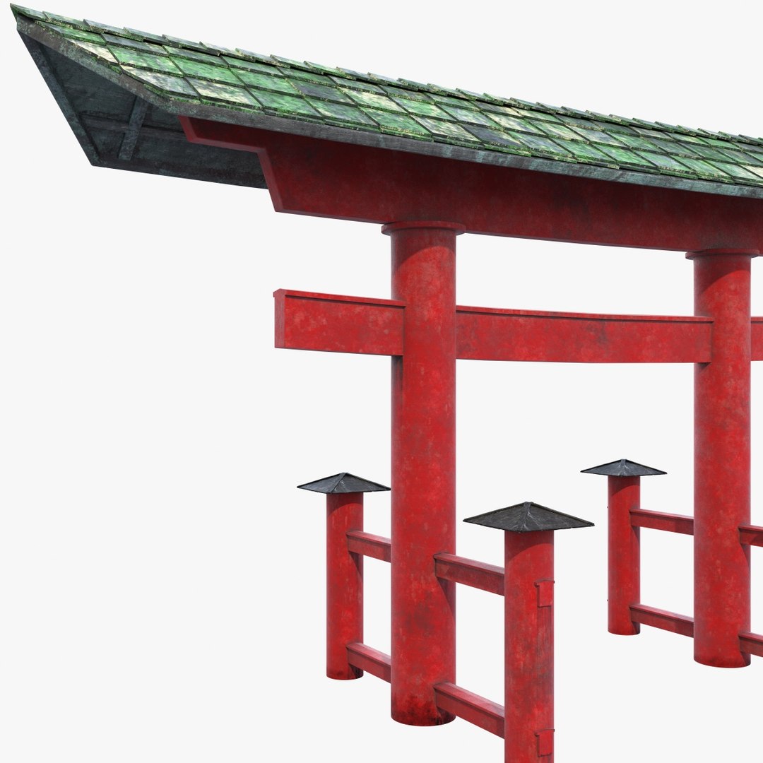 3d torii gate model