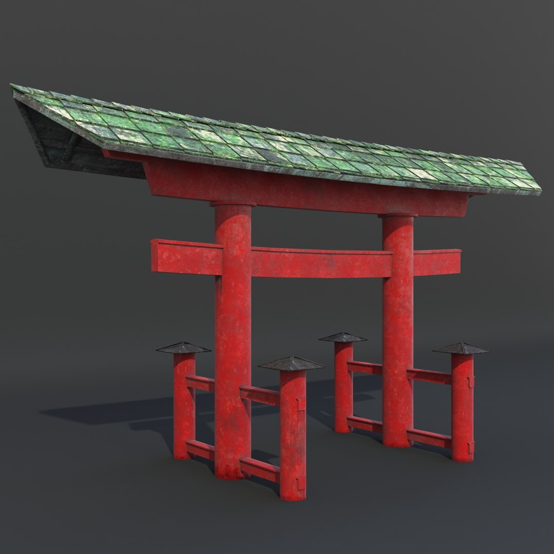 3d torii gate model