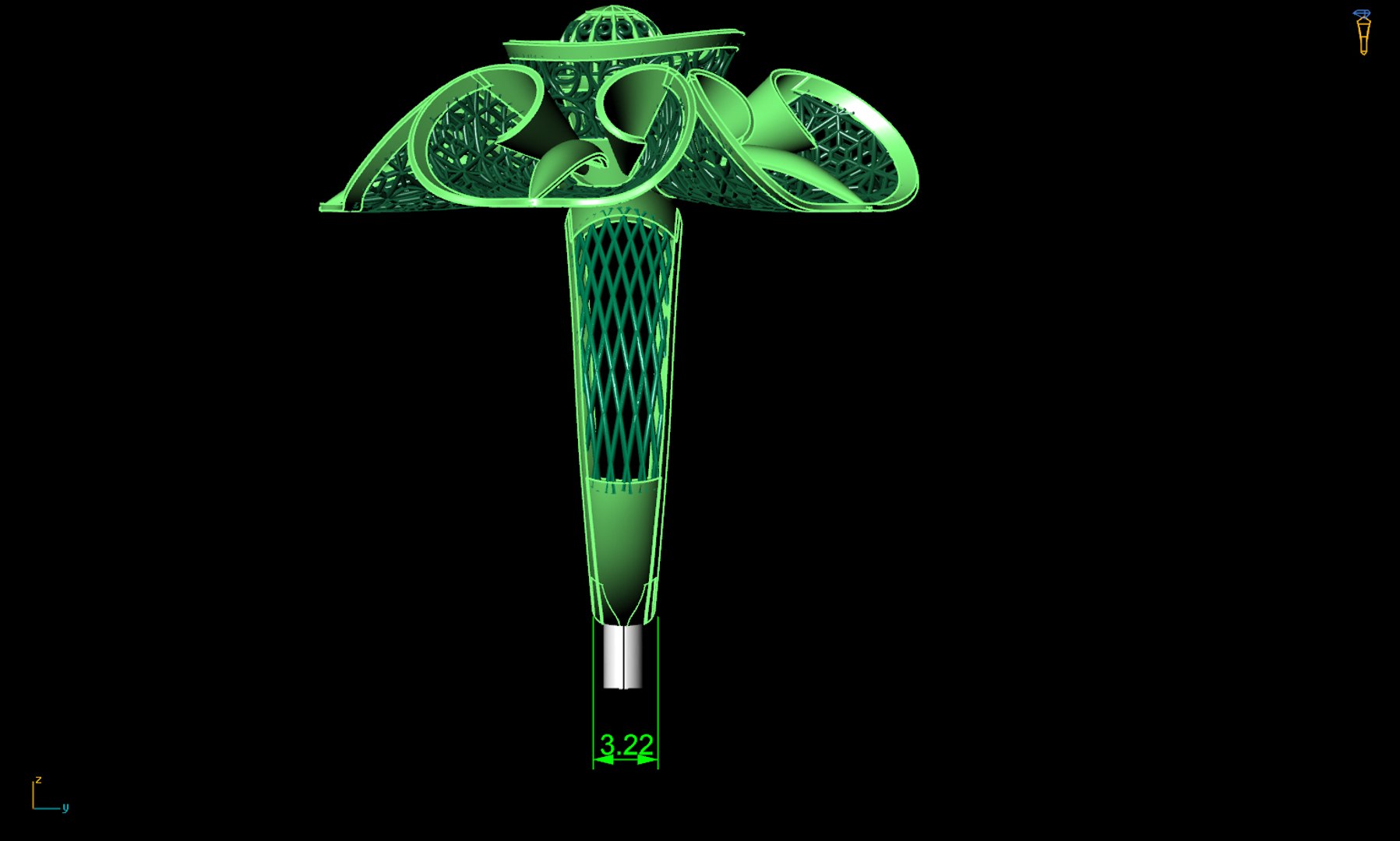 Ring Gold Kast 3D Model - TurboSquid 1697594