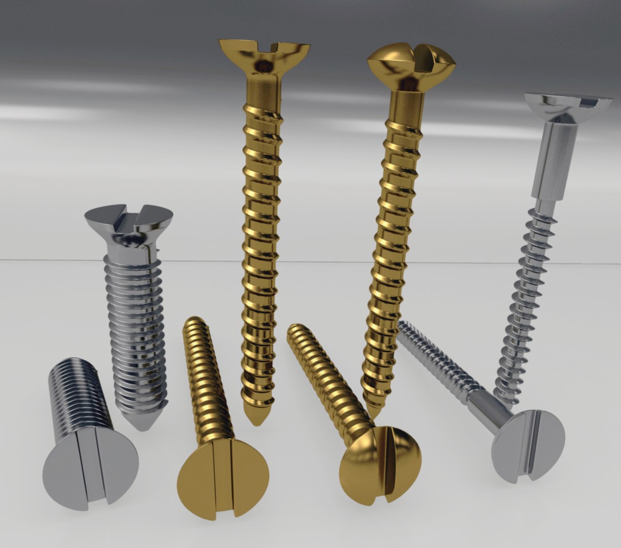 obj screw nut bolt kit