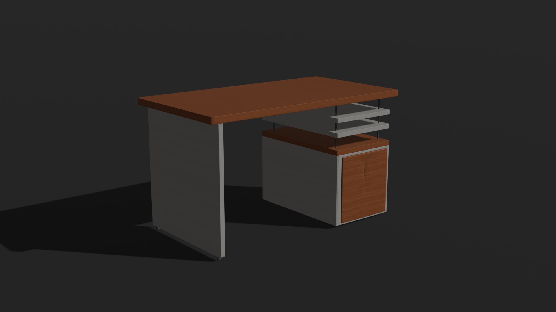 Table With Woods 3D Model - TurboSquid 2219607