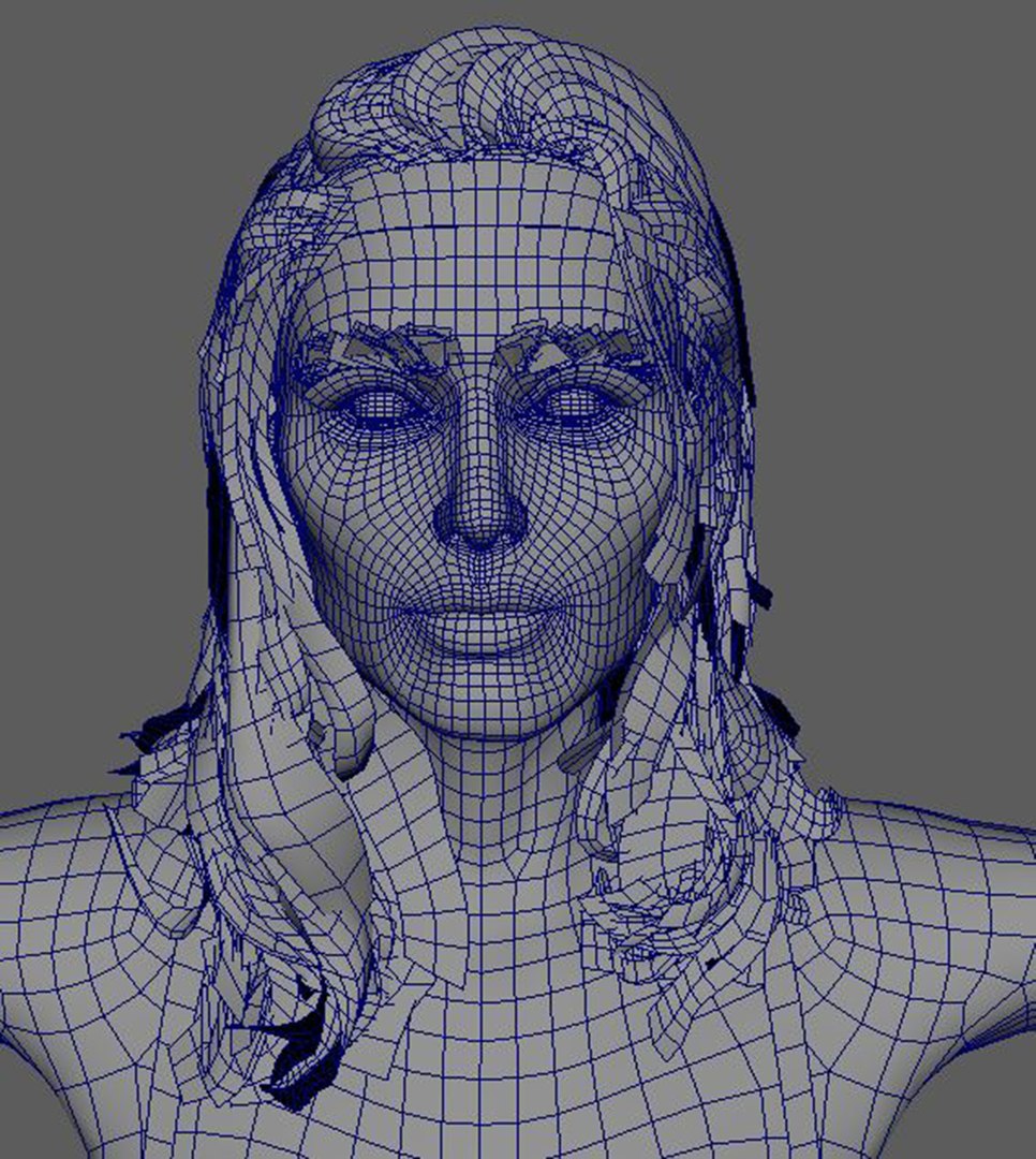 Natalie Portman Character 3D Model Low-poly 3D - TurboSquid 2332868