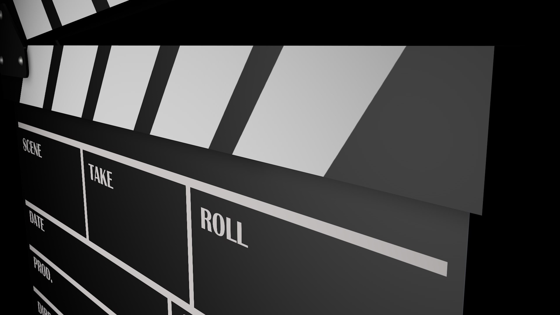 Ciak Film 3D Model - TurboSquid 1972365