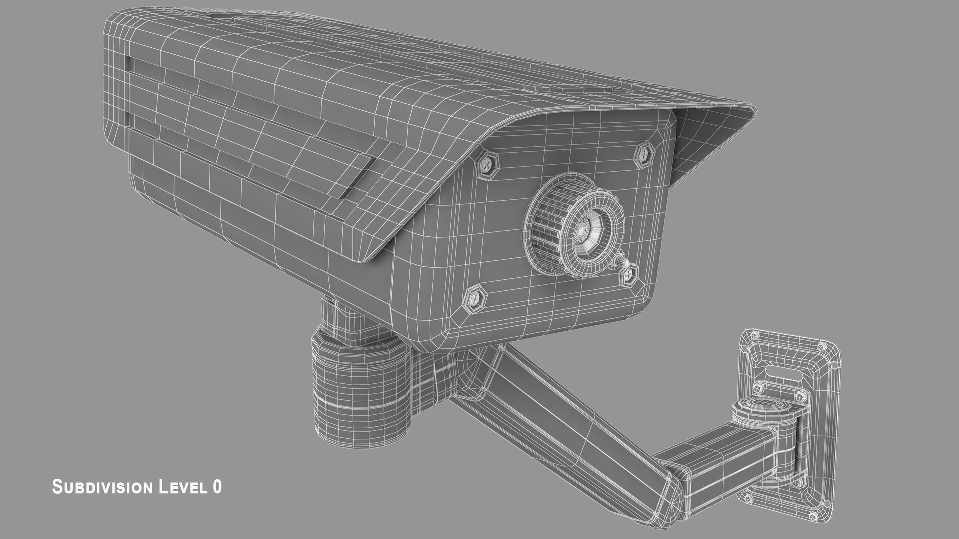 3D security camera cam model - TurboSquid 1466453