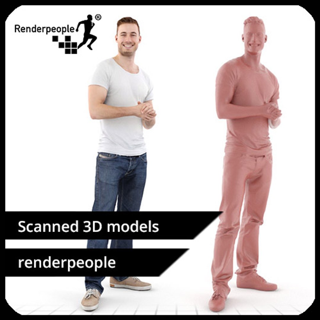 3d Model Photorealistic Human Aaron 0402