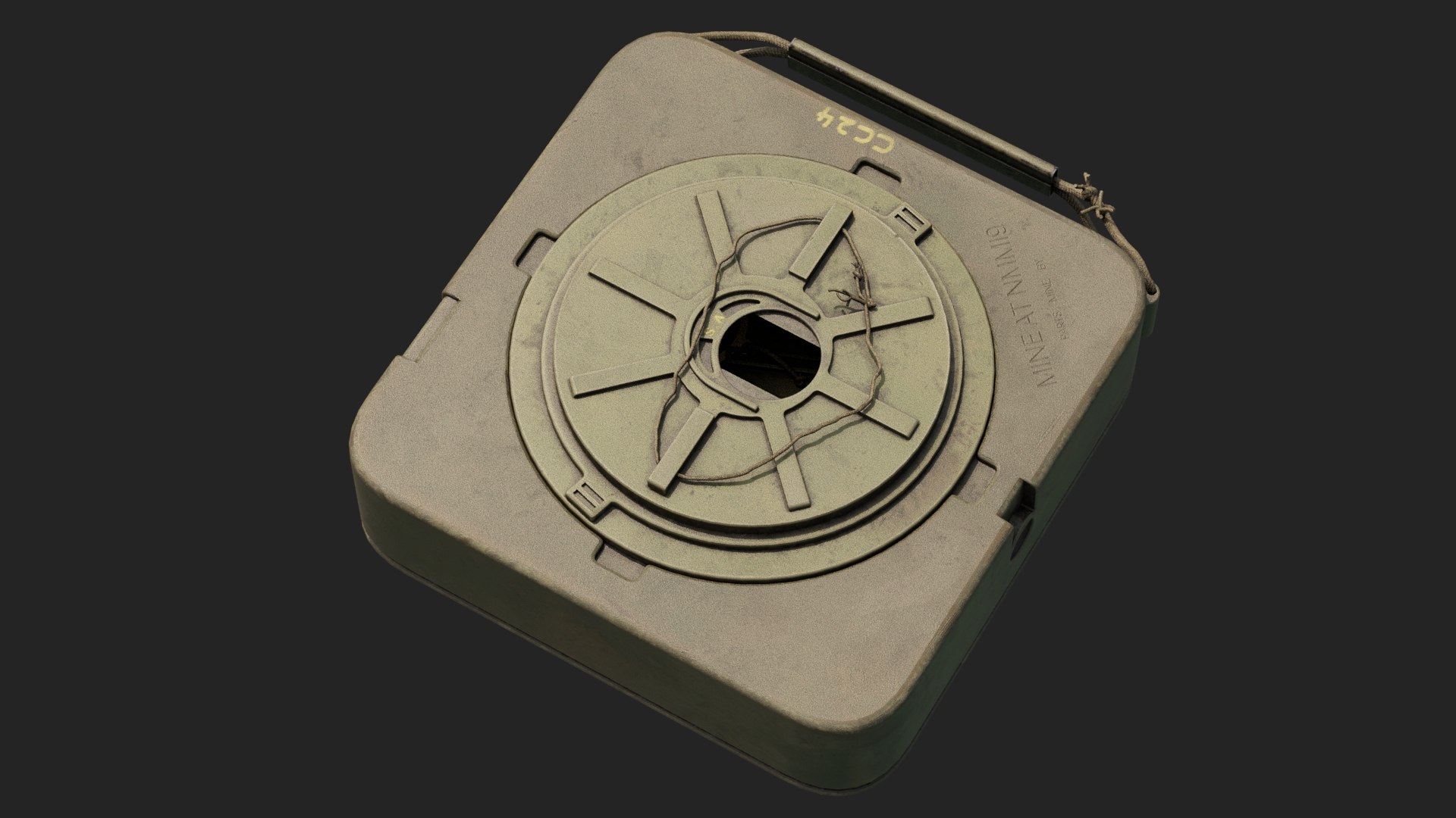 M19 Anti Tank 3D - TurboSquid 2100784