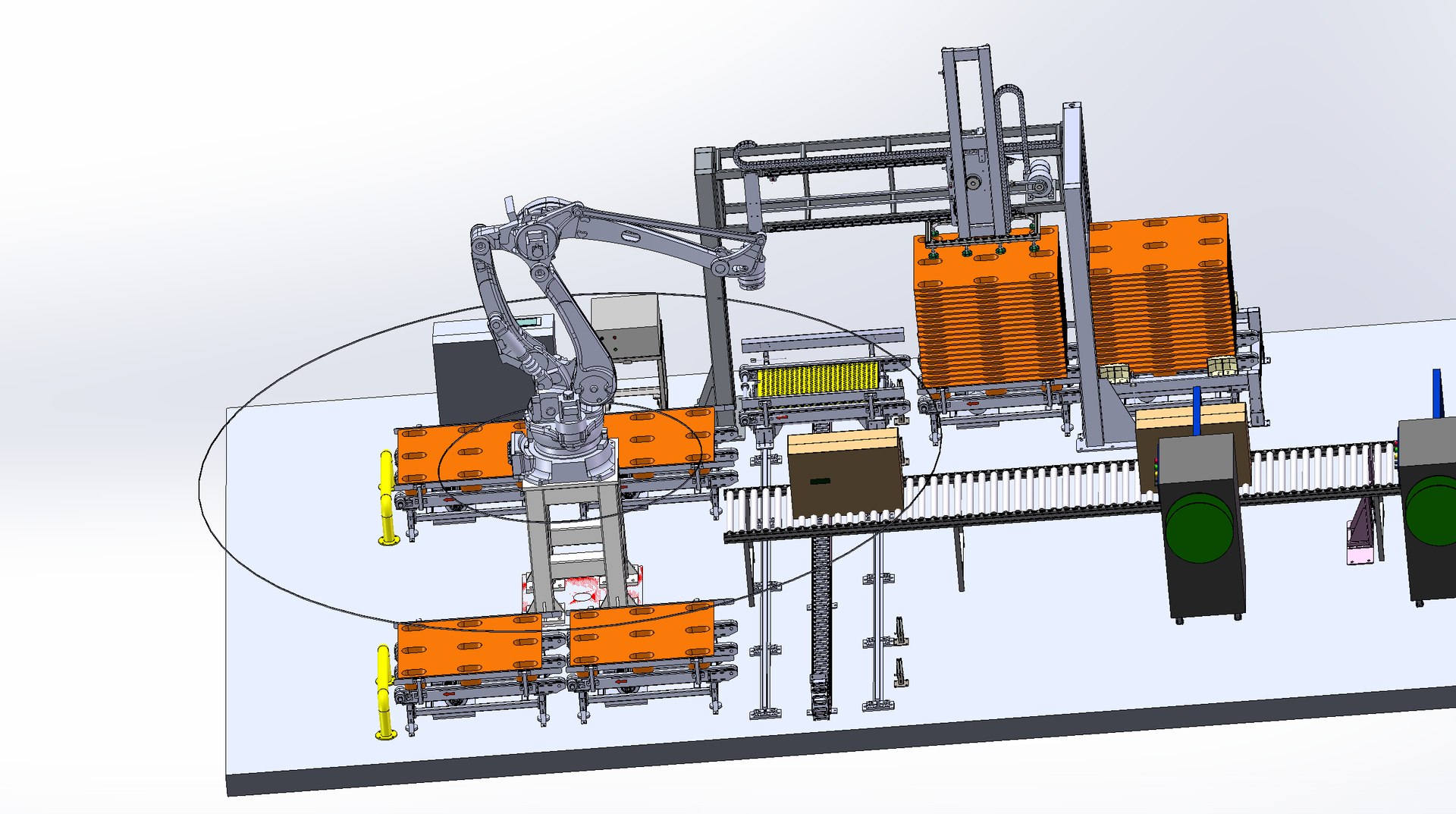 Air Conditioning Packaging Automatic Production Line 3D - TurboSquid ...